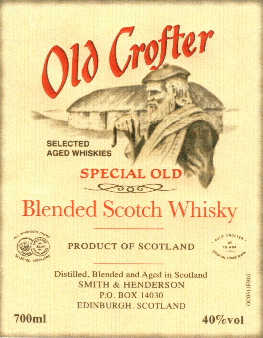 Торговая марка №559412 – OLDCROFTER SMITH HENDERSON CROFTER OLD CROFTER ...