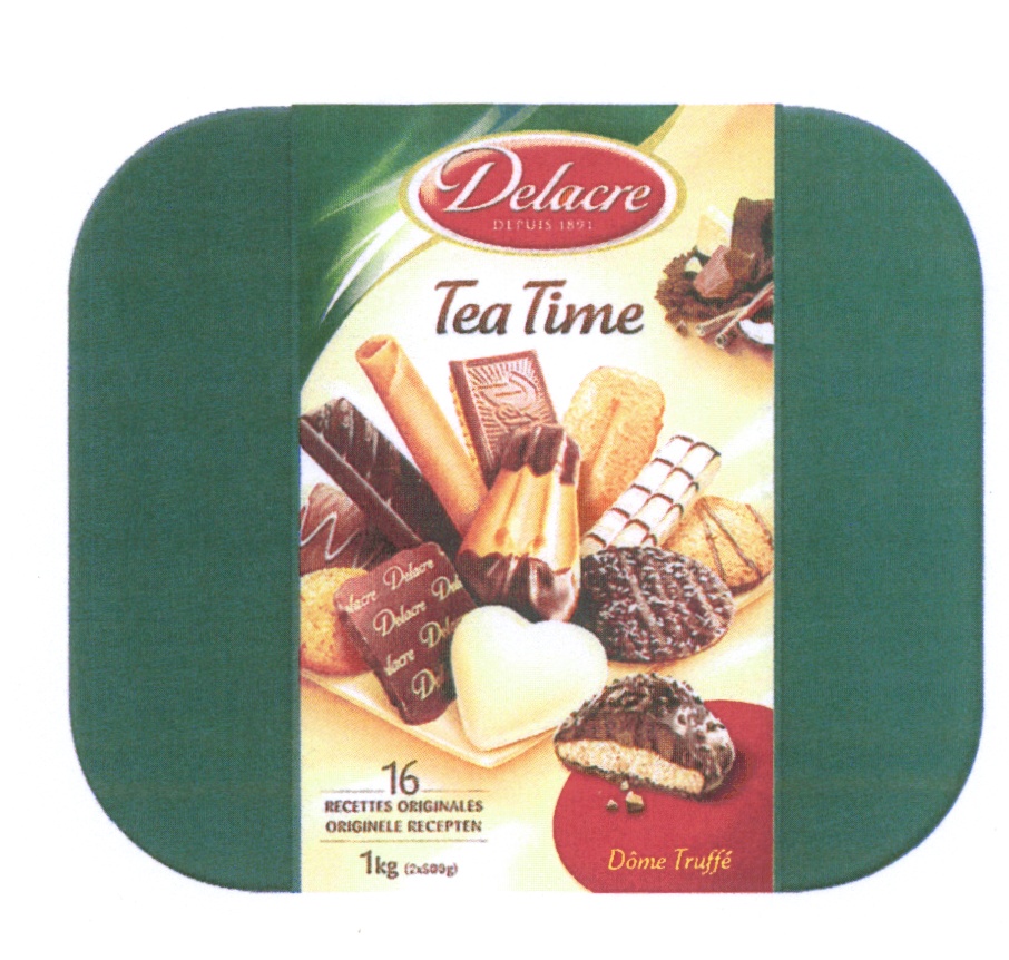 Торговая марка №499032 – DELACRE TEATIME DELACRE TEA TIME 16 RECETTES ...