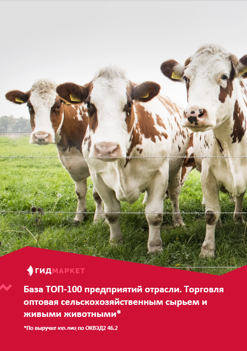 Крупнейшие предприятия отрасли. База ТОП-100. Торговля оптовая ...